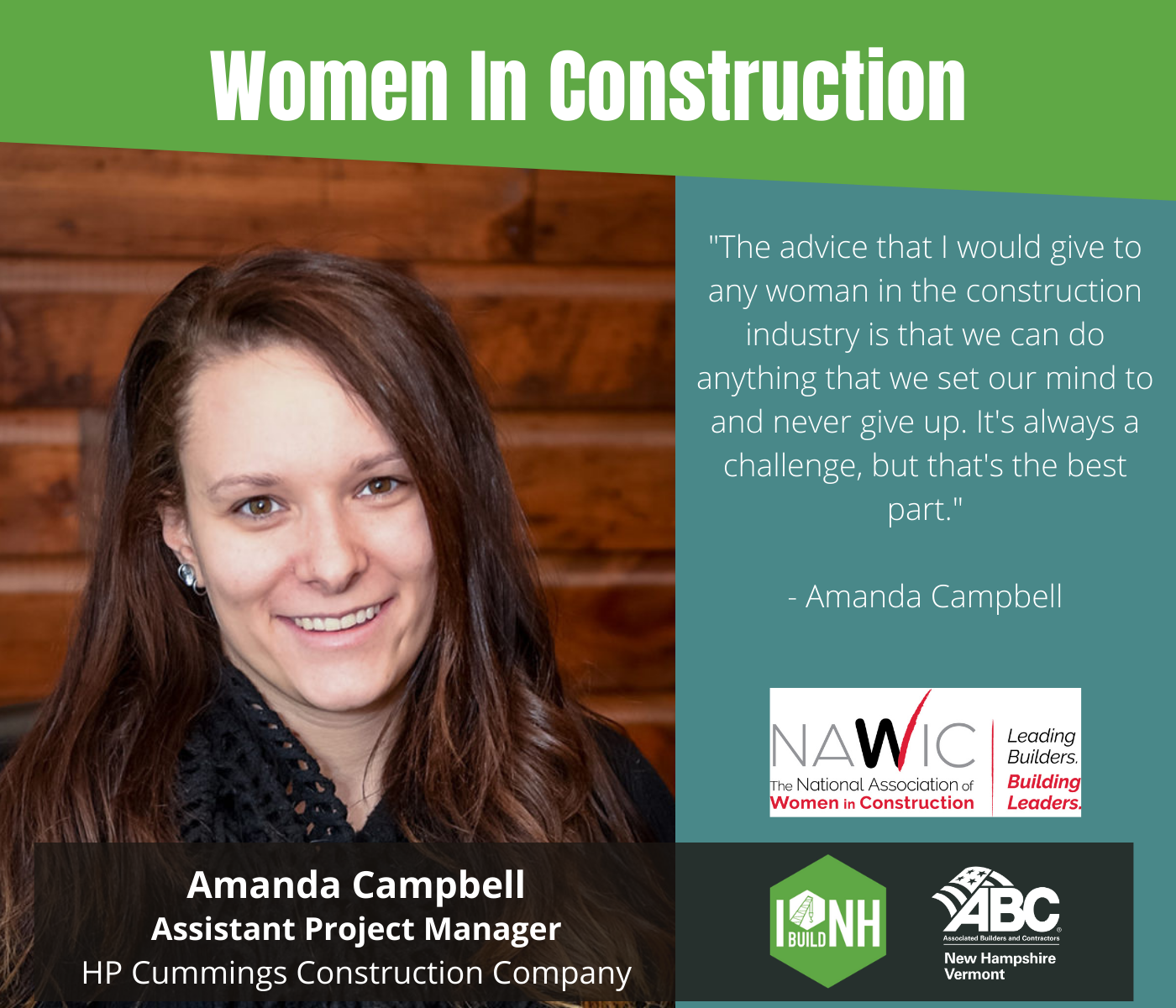 Amanda Campbell, Assistant Project Manager, WIC Week Profile | ABC NH ...